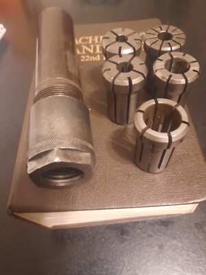 DA180 COLLET TOOL HOLDER EXTENSION 1-1/4 X 6 " + COLLETS GERMAN MADE | eBay