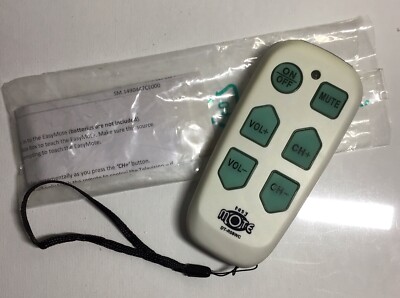 Universal Big Button TV Remote - EasyMote | DT-R08WC FREE SHIPPING | eBay