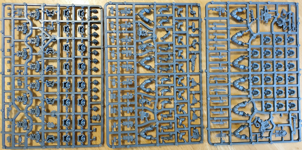 10x Mk IV Tactical Space Marines Warhammer Horus Heresy 30K 40K Mark 4 ...