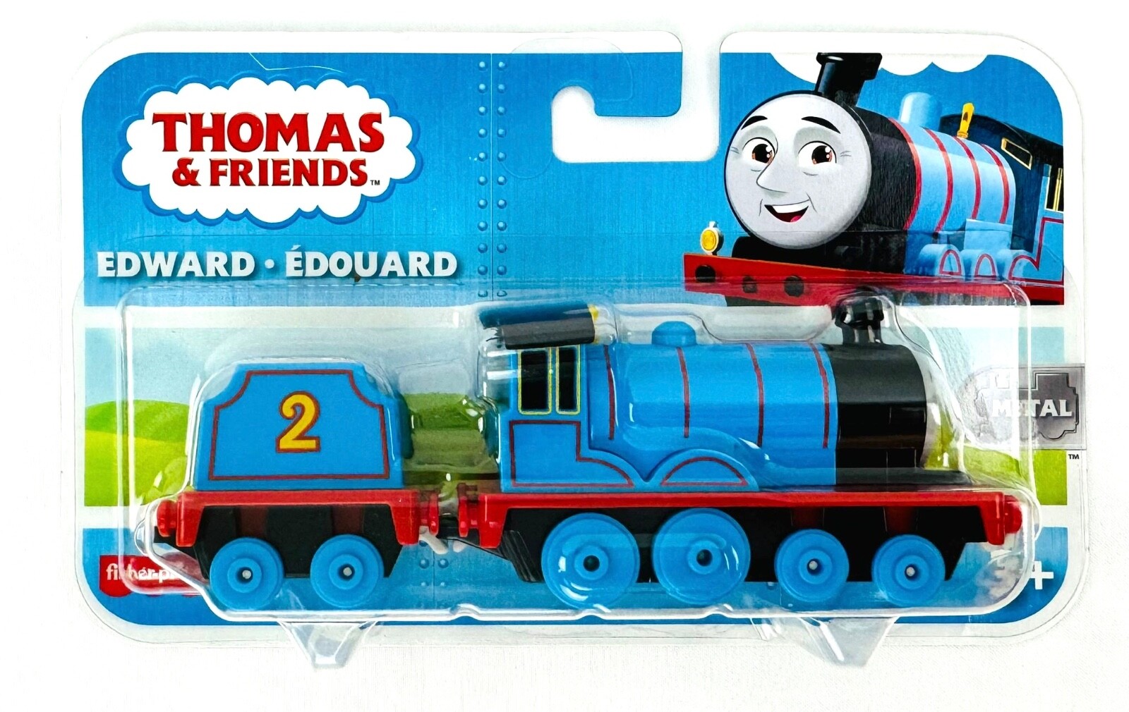 Fisher Price Diecast Thomas & Friends All Engines Go Push Along Edward ...