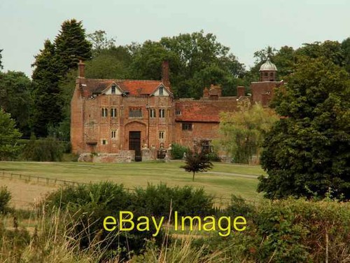 Photo 6x4 Gedding Hall, Gedding, Suffolk Felsham As you drive through ...