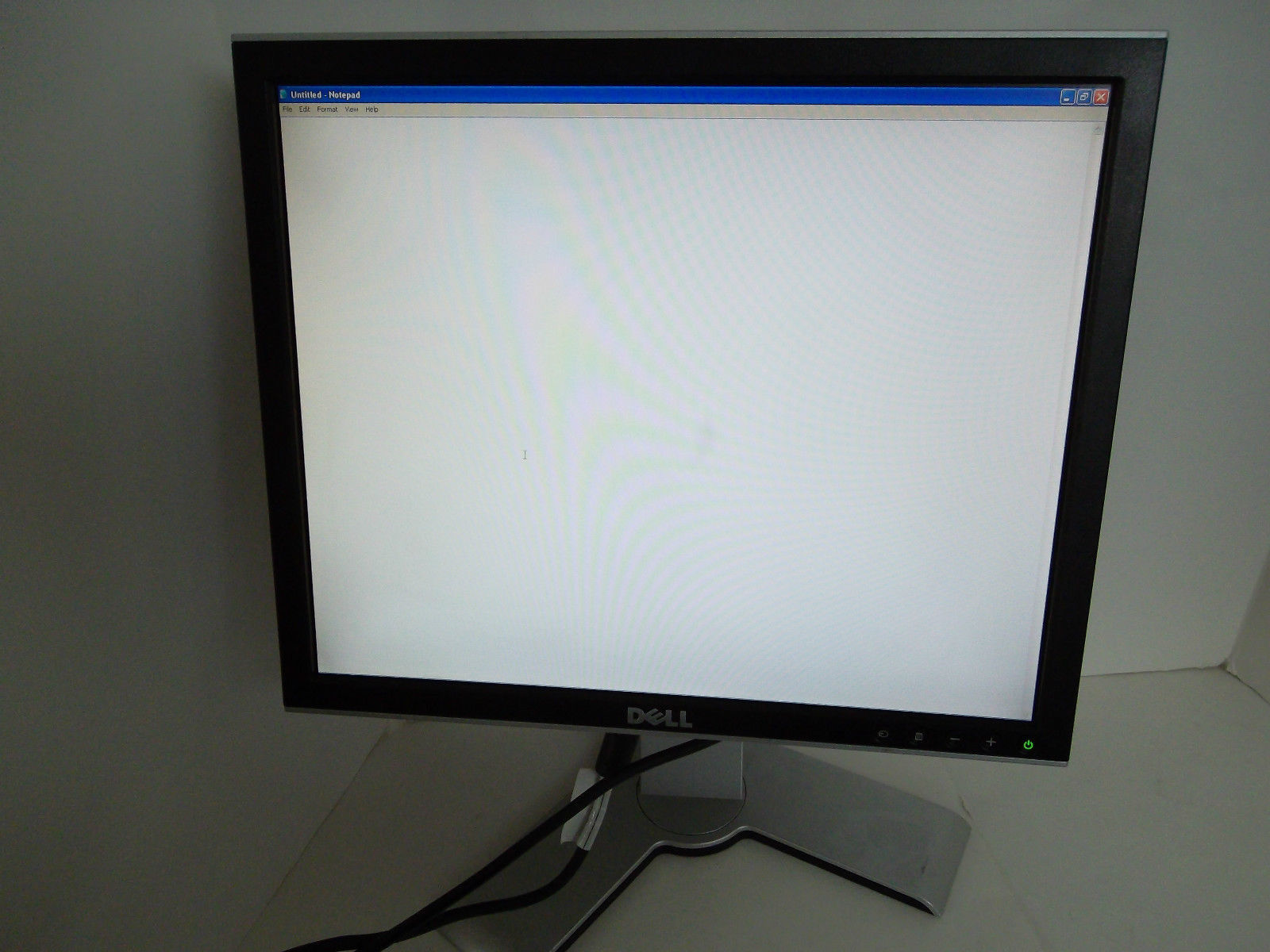 Dell UltraSharp 17" LCD Monitor 1707fp 4-port USB Hub VGA DVI P/n Cc280 ...
