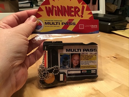 NEW Fifth Element Winner Multi Pass Fhloston Paradise Special Flight ...