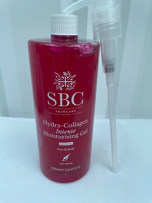 SBC HYDRA-COLLAGEN~INTENSE MOISTURISING GEL~HUGE 1000ml WITH PUMP BRAND ...