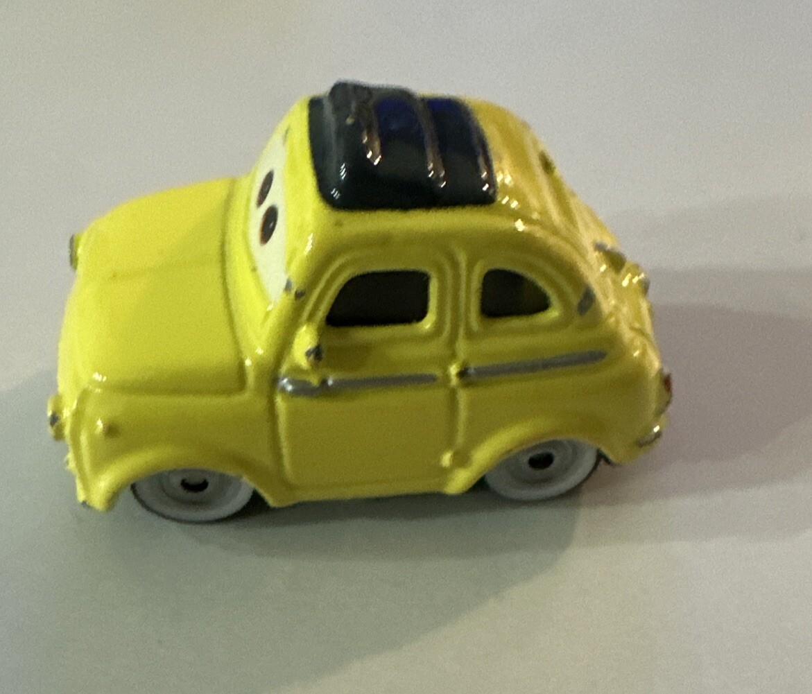 Disney Pixar Cars Yellow Luigi Car Diecast Metal | eBay