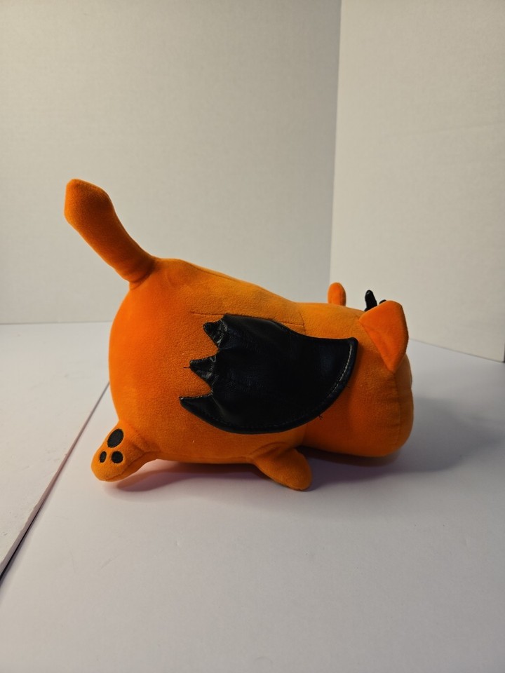 Aphmau MeeMeows Demon Devil Cat XL 11" Plush Stuffed Animal Orange 2022 ...