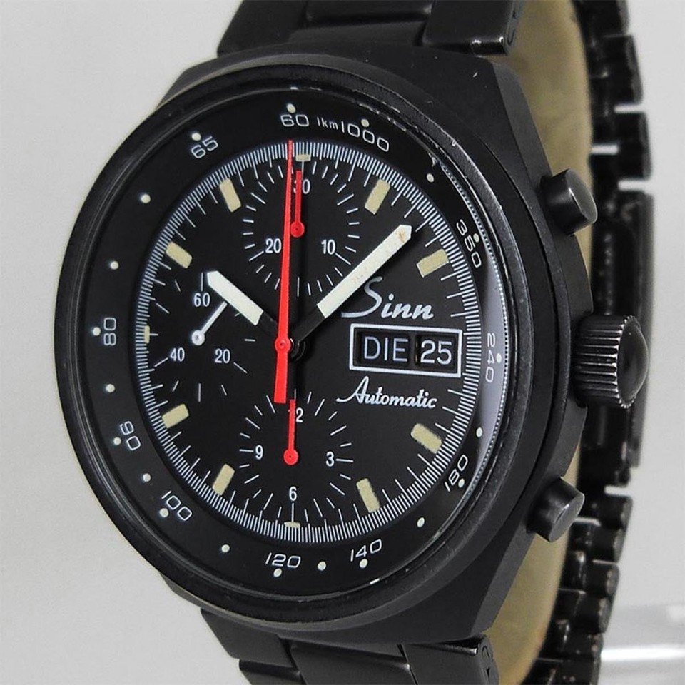 Sinn Watch 144 S.SA 144 S.SA Chronograph Automatic Day Date 40.5mm ...
