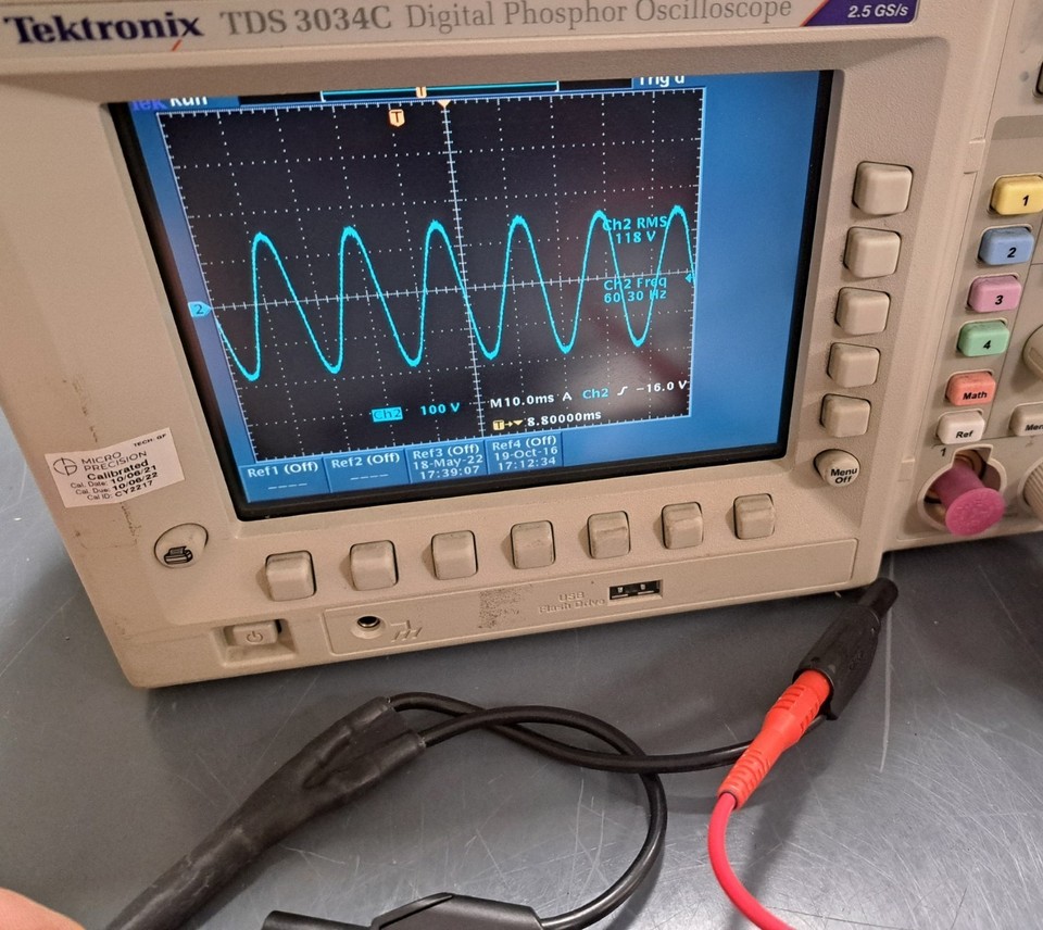 Tektronix P5205 High Voltage Differential Probe 100mhz 1000V [rms/dc ...