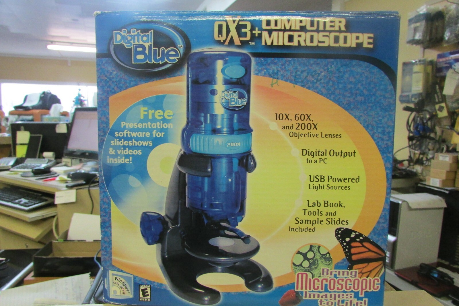 DIGITAL BLUE QX3 COMPUTER MICROSCOPE | eBay