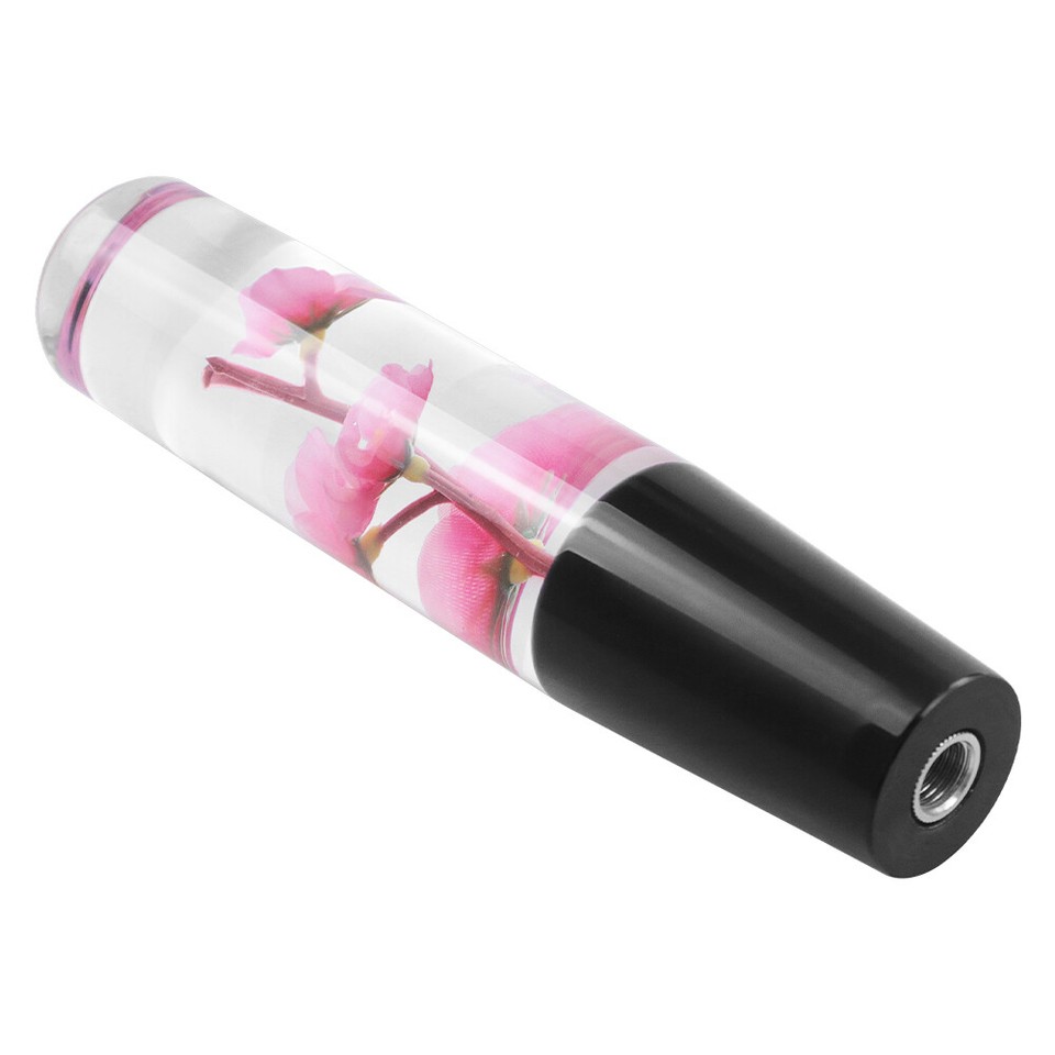 Universal JDM Sakura Pink Real Flower Manual Car Gear Stick Shift Knob ...