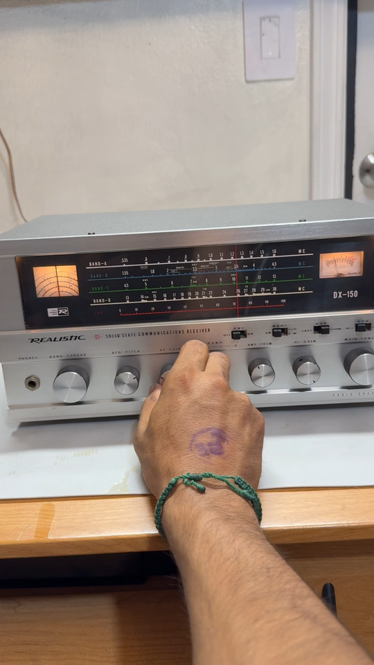 Realistic DX-150 Radio Shack Solid State Communications AC/DC, ( working) | eBay