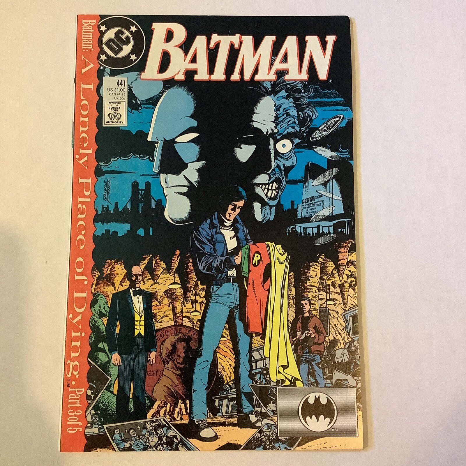 BATMAN # 441 * A LONELY PLACE OF DYING * DC COMICS * VF NM | eBay