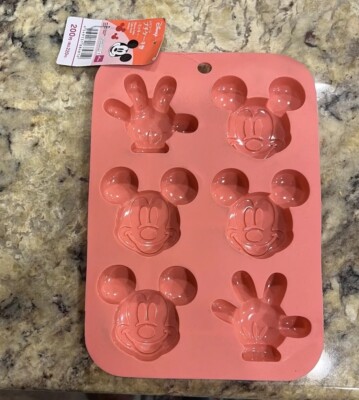 DAISO Disney Mickey Mouse Silicone Petite cake Soap Fudge mold | eBay