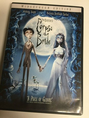 Tim Burton's Corpse Bride (DVD,2005,Widescreen) Fantastic! USA ...