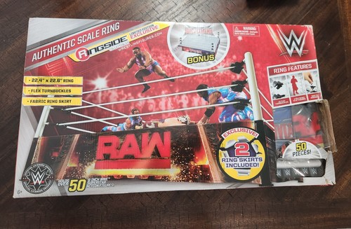 WWE RAW Authentic Scale Limited Edition Exclusive Wrestling Ring Sealed ...