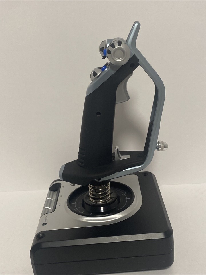 Logitech Saitek X52 HOTAS Throttle and Stick Flight Control System/Read ...