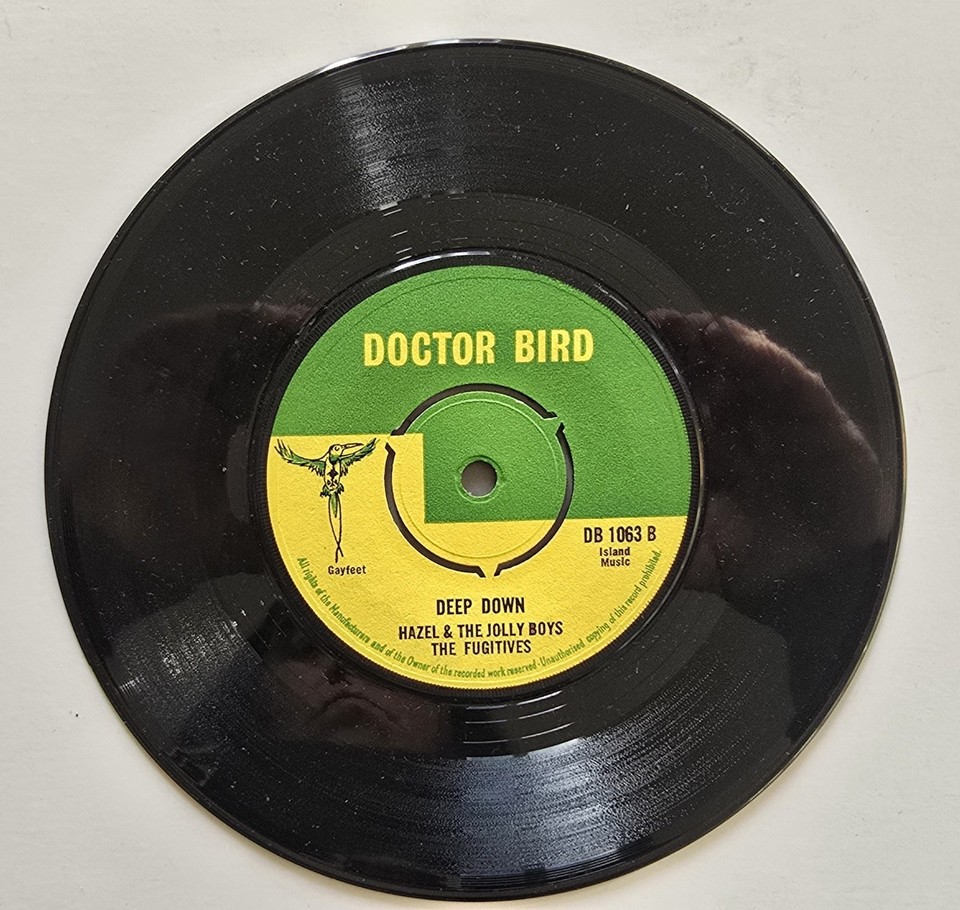 Hazel & The Jolly Boys/The Fugitives 7" Vinyl Record, Doctor Bird ...