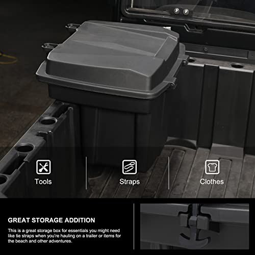 Rear Cargo Box for 2009-2025 Polaris Ranger 1000 900 570 500/ General ...