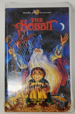 The Hobbit (VHS, 1999, Clam Shell) J.R.R. Tolkien Animated Cartoon | eBay