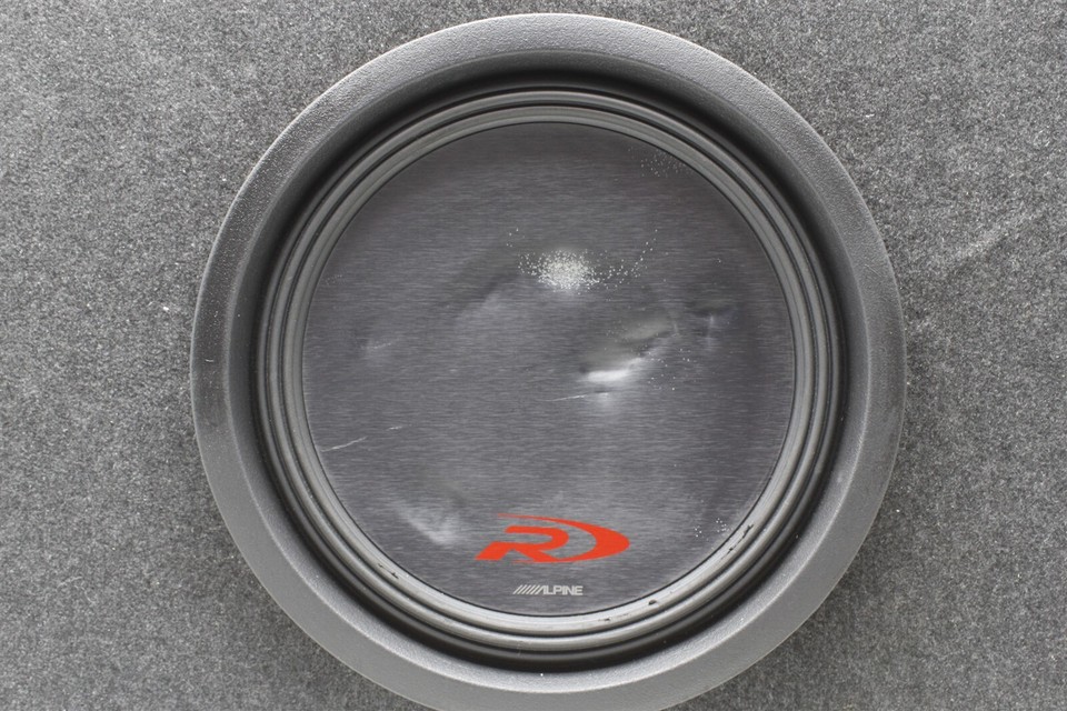 Alpine SWR-T10 Type-R Thin 10" 4-ohm Shallow Mount Subwoofer In Box | eBay
