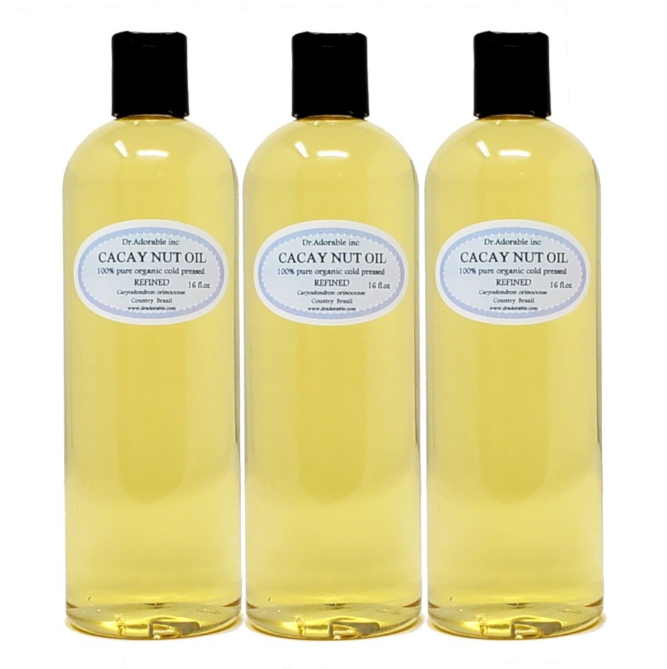 CACAY NUT OIL REFINED ORGANIC 100% PURE COLD PRESSED KAHAI OIL 1 oz up ...