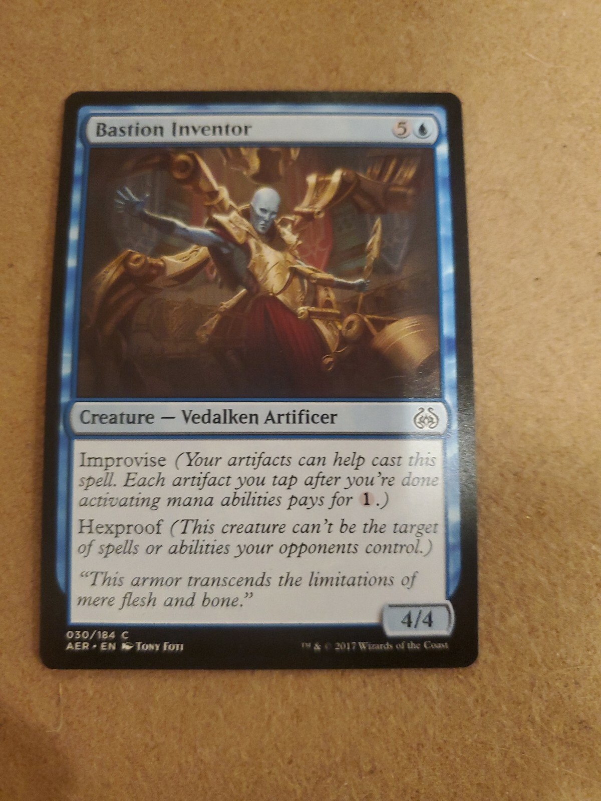 Magic: MTG: Aether Revolt: Bastion Inventor | eBay