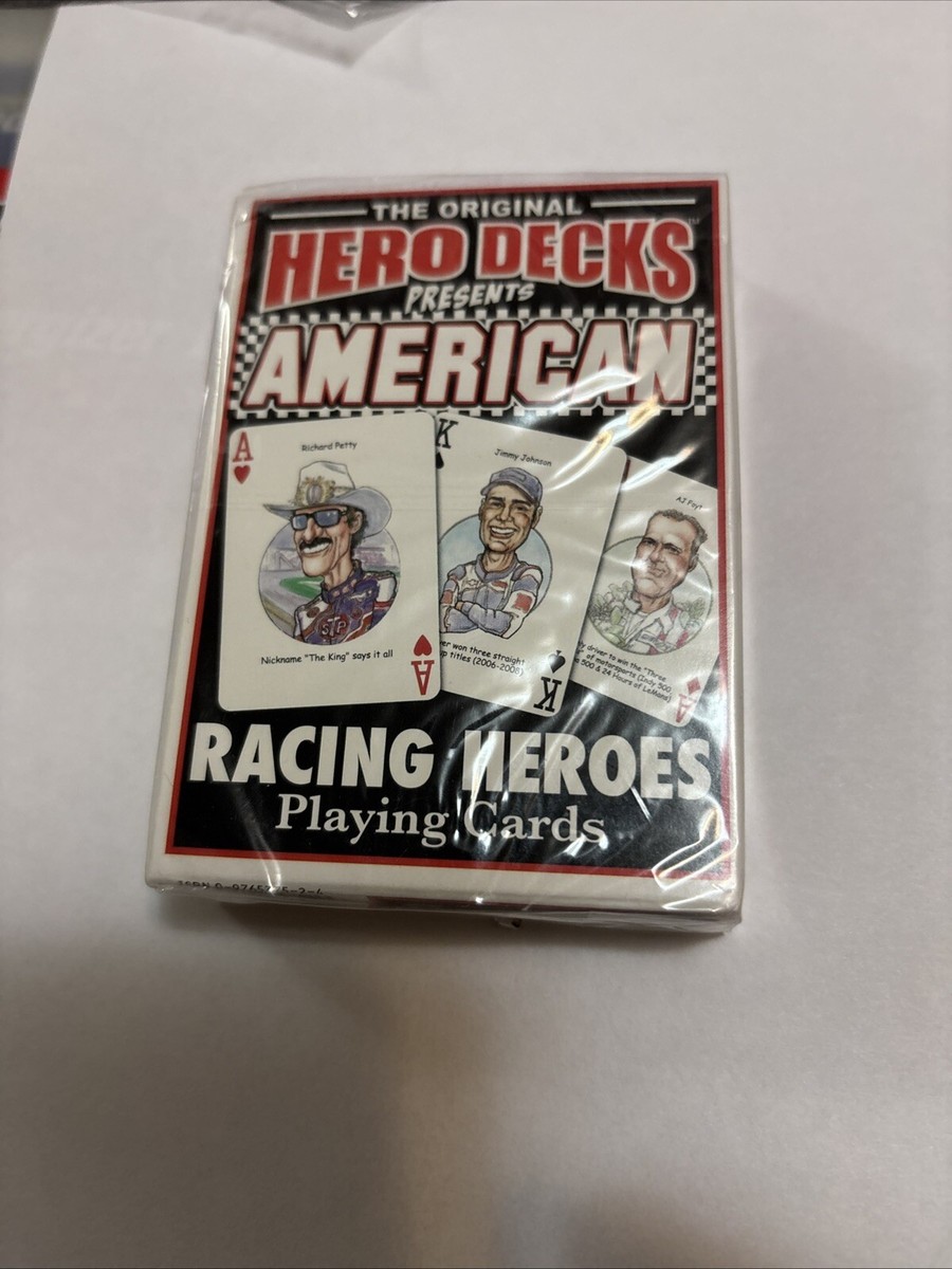 Masked Hero Deck American Racing Heroes Playing Cards Edition 2 ...