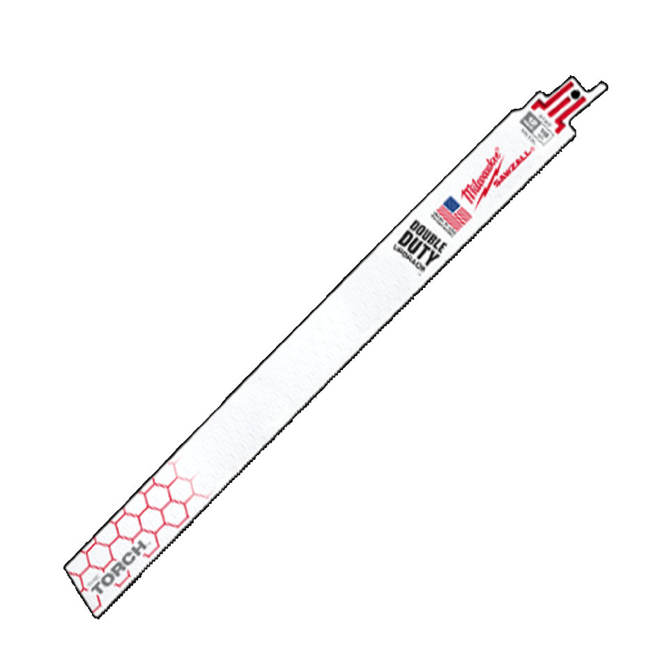 Milwaukee 48-00-8789 Super Sawzall Blade 18 Teeth per Inch 12-Inch ...