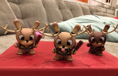 Dunny 3” Holiday Naughty Reindeer Set Chuck Boy - Extremely Rare | eBay