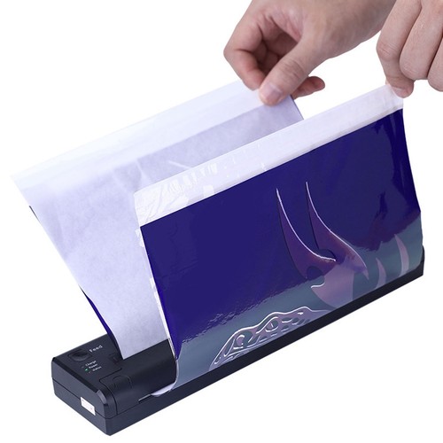 50pcs Transparent Tattoo Transfer Paper Clear Pattern Thermal Tattoo ...