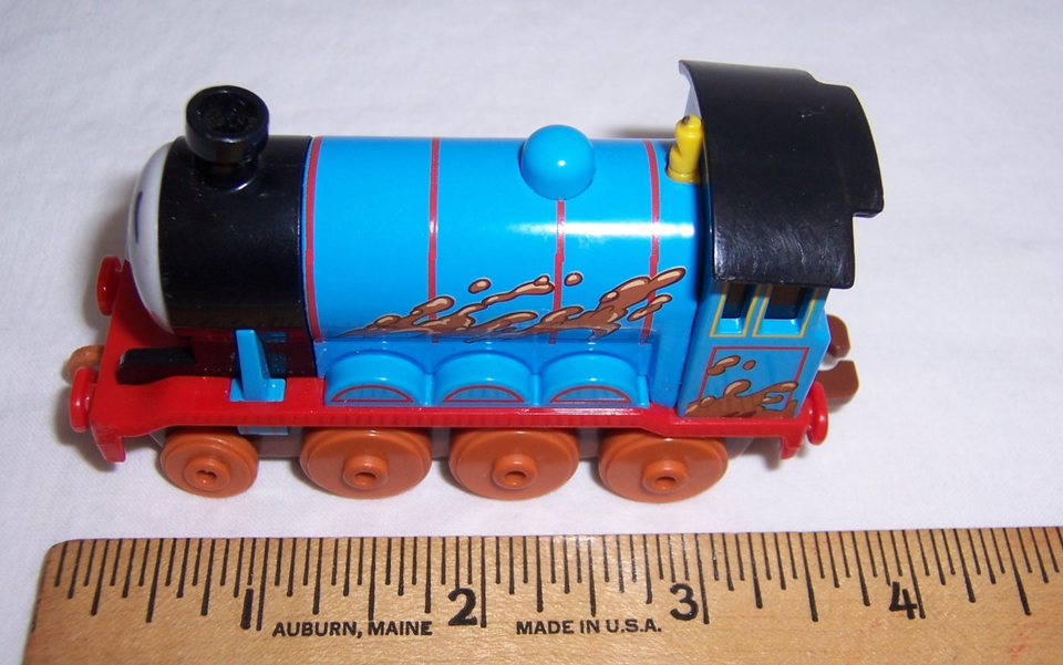 Thomas & Friends Around the Farm Muddy Gordon Engine + Tender Car Die ...