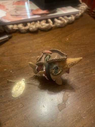Vintage Katherine’s Collection Kissing Fish Ornament | eBay