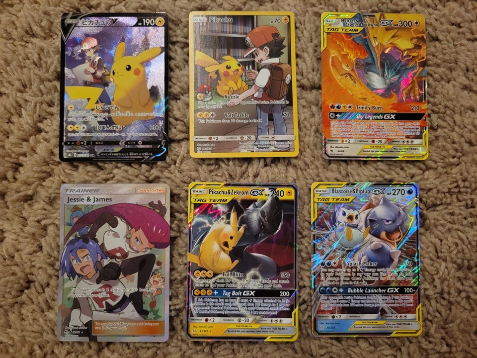 Pokemon Card Lot Tag Team | eBay