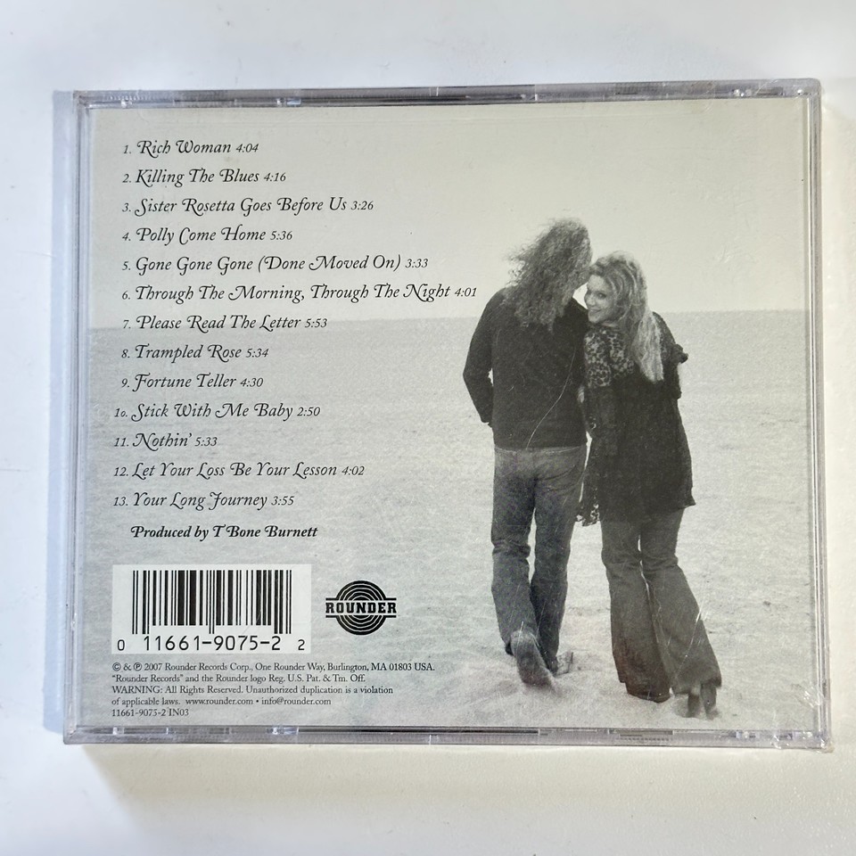 Robert Plant & Alison Krauss - Raising Sand CD New Factory Sealed ...