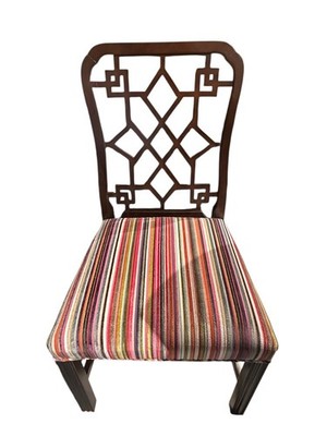 Century Furniture Isabella Side Chair 3497S Open Lattice Back ...