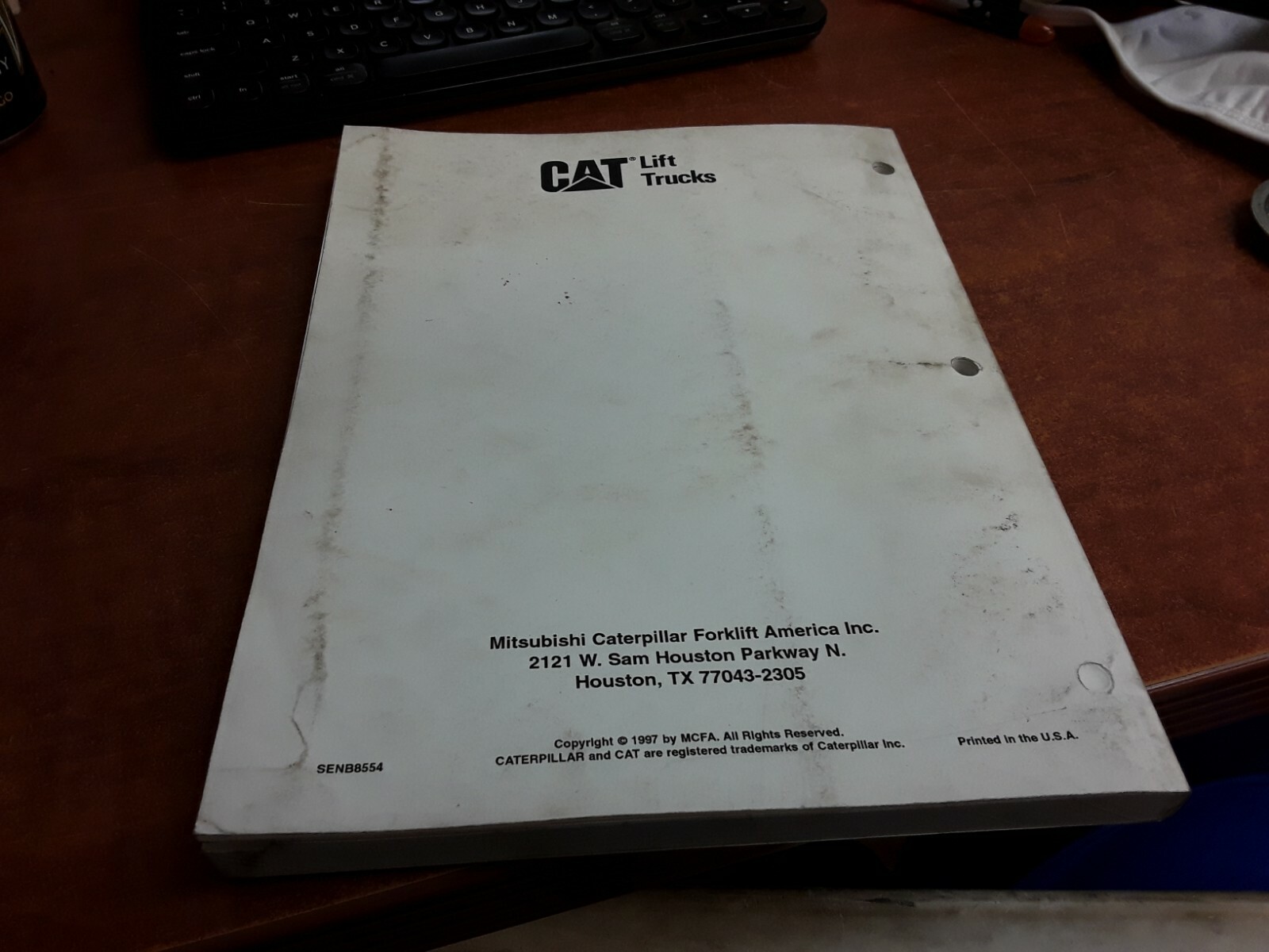 CAT Caterpillar NPP Npv60 Npc80 Ndc100 Service Shop Repair Manual ...