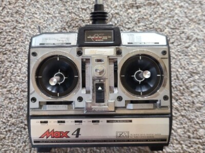 JR Max Remote Control Model Airplane 4CH 4 Channel Transmitter 72Mhz ...