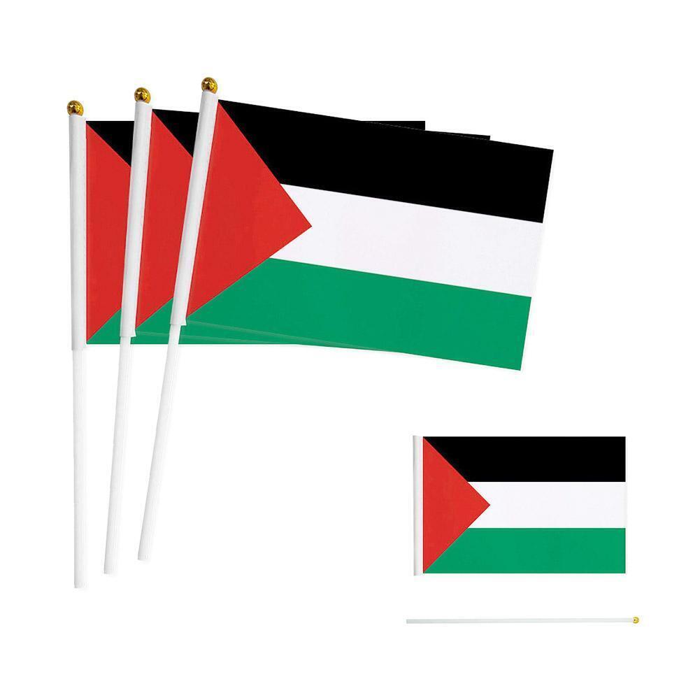 Palestinian Flag Waving