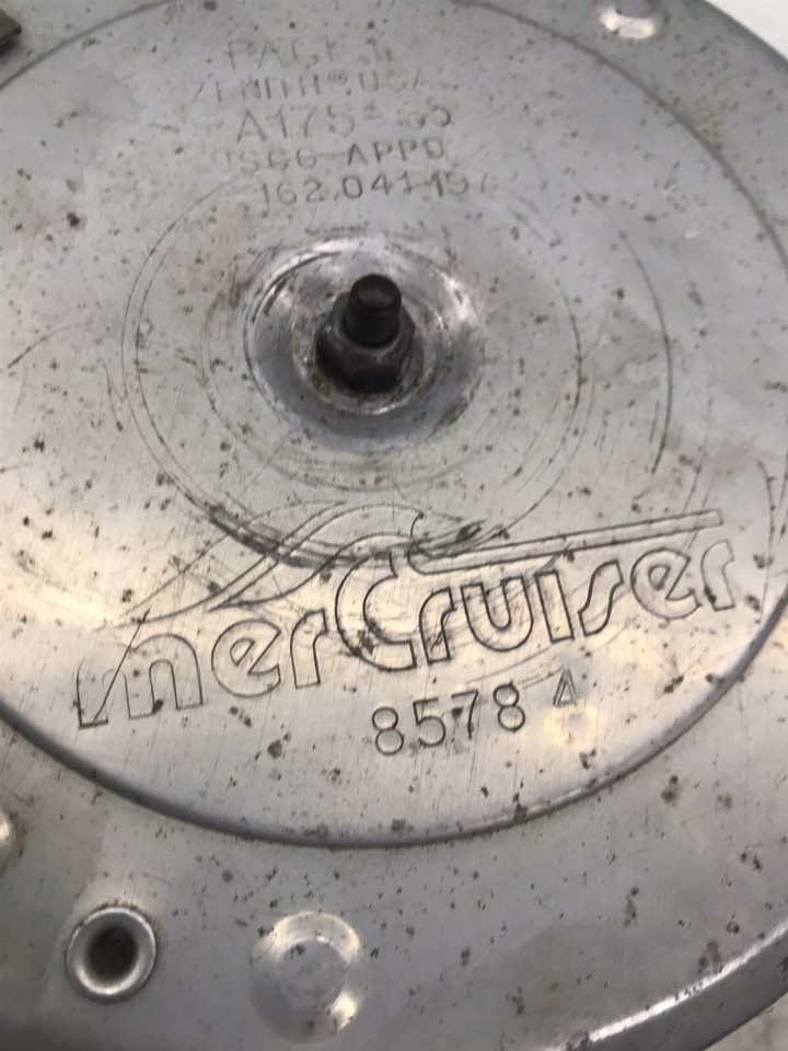 Mercury Marine MerCruiser 3.7 L 470 170 HP Boat Engine carb carburetor ...