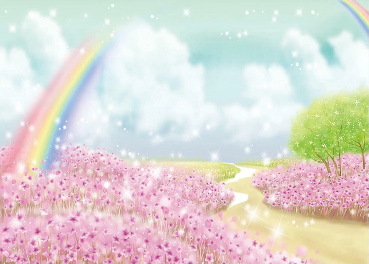 Pink Fairy Tale Background