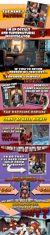 THE PERILS OF PASSION DEMON BOUNTY HUNTER #2 TRADE VARIANT COVER ...