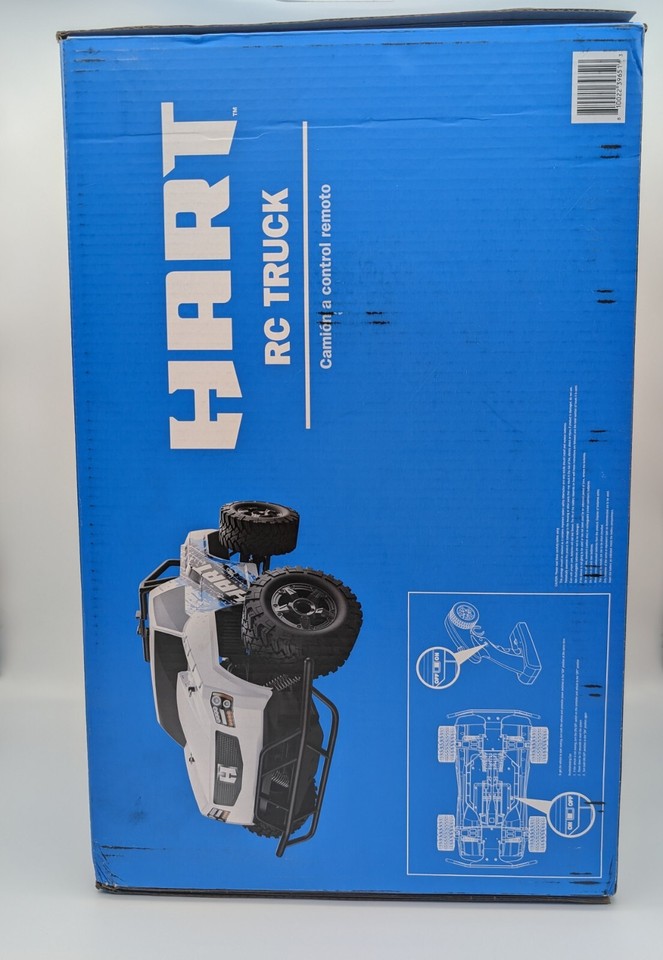 HART 20V RC Truck - Up to 20 MPH, 1:10 Scale, 2.4 GHz Remote (TRUCK ...