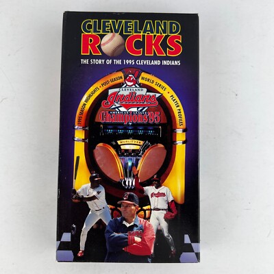 Cleveland Rocks Story Of The 1995 Cleveland Indians Baseball VHS Video ...