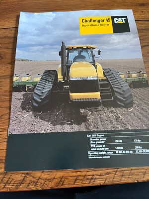 Caterpillar CAT Challenger 45 Tractor Brochure FCCA | eBay