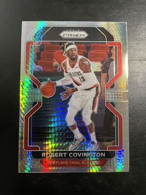 ROBERT COVINGTON 2021-22 Prizm Hyper Silver Prizm Card #233 Trail ...