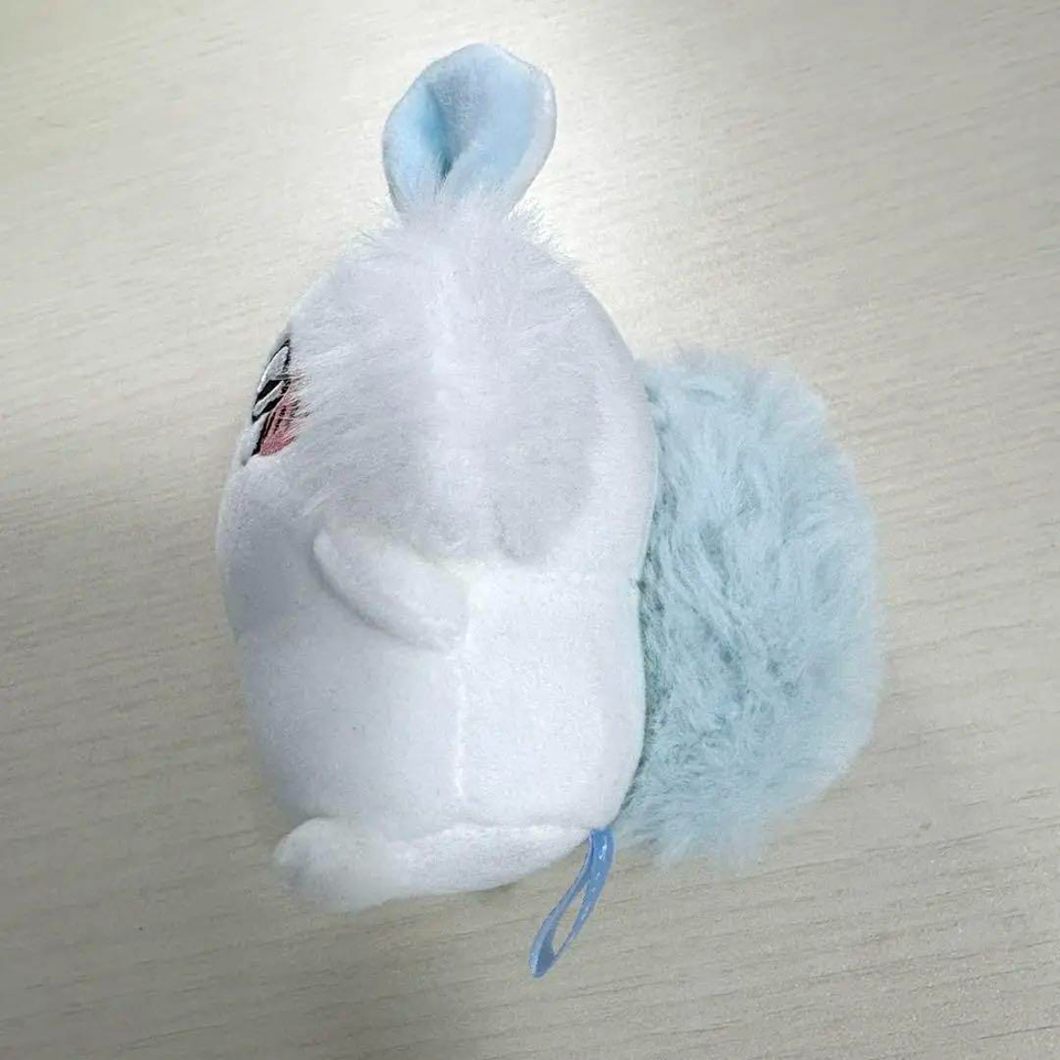 Chiikawa momonga pun angry Mascot stuffed toy plush doll keychain japan ...