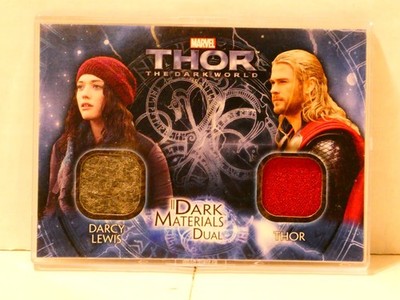 2013 Upper Deck Thor DMD-4 DARCY LEWIS & THOR costume memorabilia PACK ...
