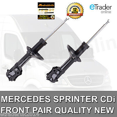 MERCEDES SPRINTER 2.1 3.0 CDi 06-14 FRONT SHOCKS SHOCKERS SHOCK ...