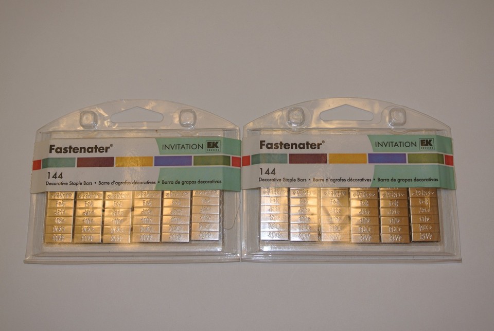 Fastenater Decorative Staple Bars invitation, save the date, decorative ...