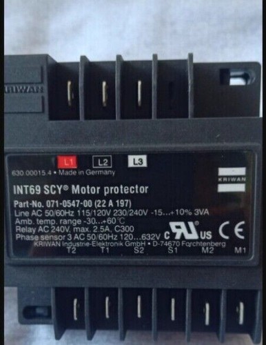 1Pcs New INT69 SCY Motor Protector INT69SCY 220V | eBay